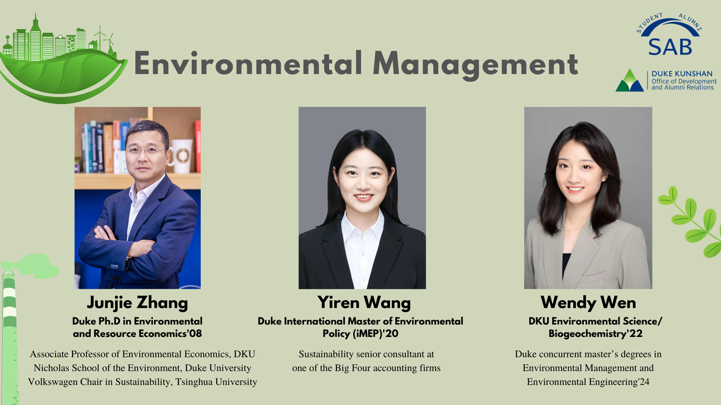 Alumni Talks - Alumni | Duke Kunshan University