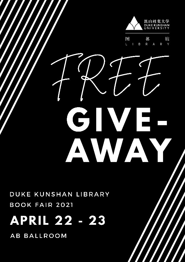Free Giveaway | DKU Library Book Fair 2021 – Library | Duke Kunshan ...