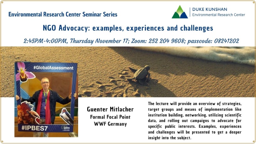 ERC Seminar_NGO Advocacy: examples, experiences and challenges - Master ...