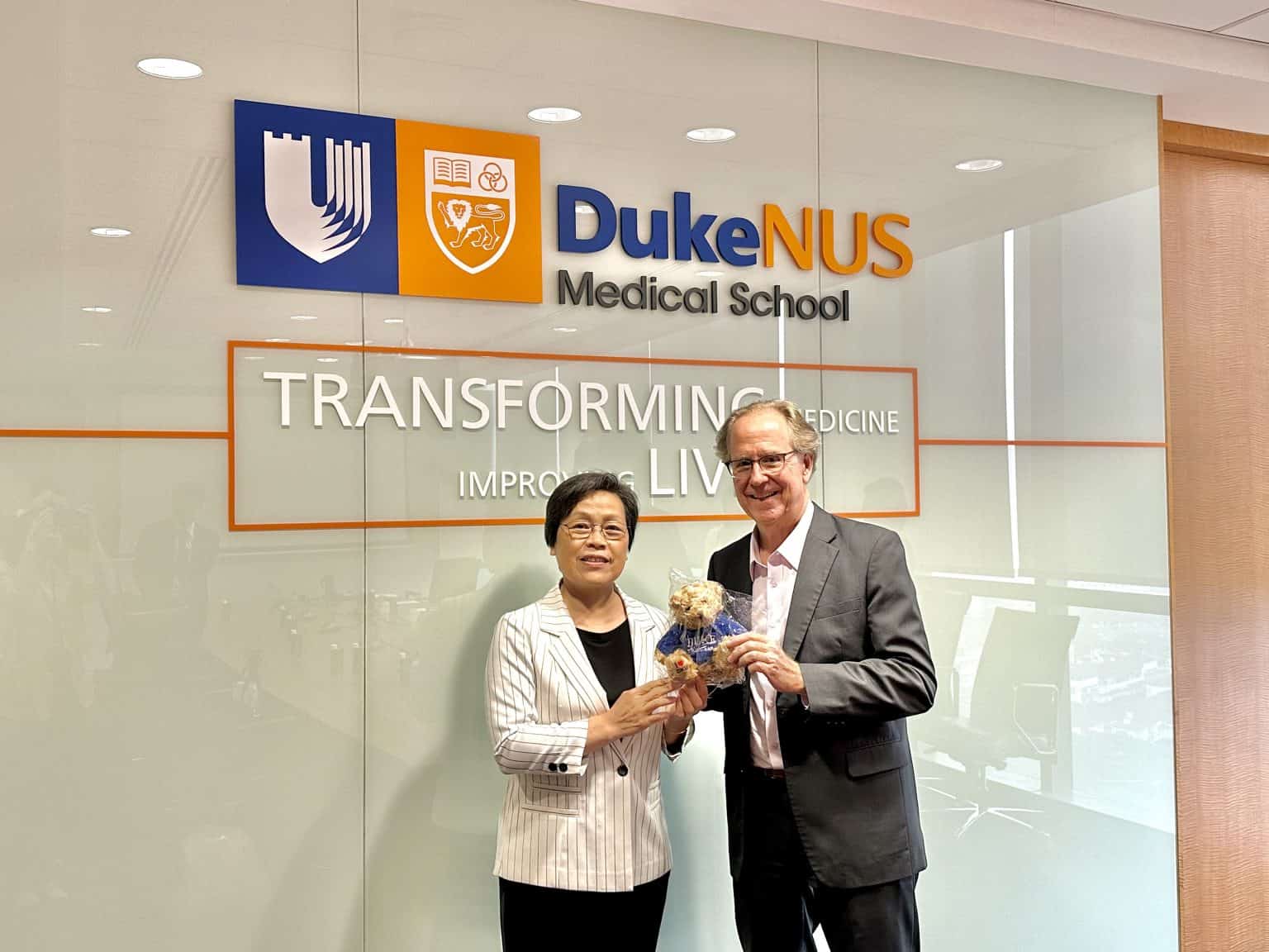 Chancellor leads DKU visit to Singapore for health collaboration talks ...