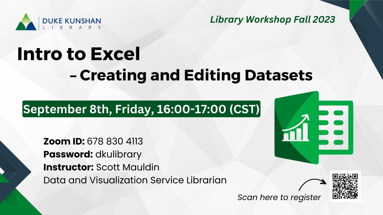 Library Workshops – Library | Duke Kunshan University