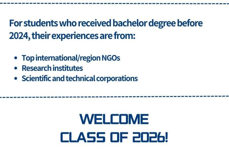 iMEP Class Profile: Class of 2026 – Master of Environmental Policy ...