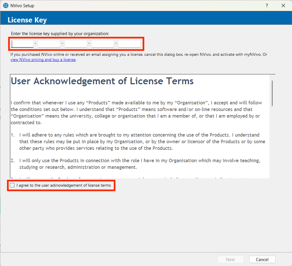 Downloading, Installing and Licensing NVivo 14 - Library | Duke Kunshan ...
