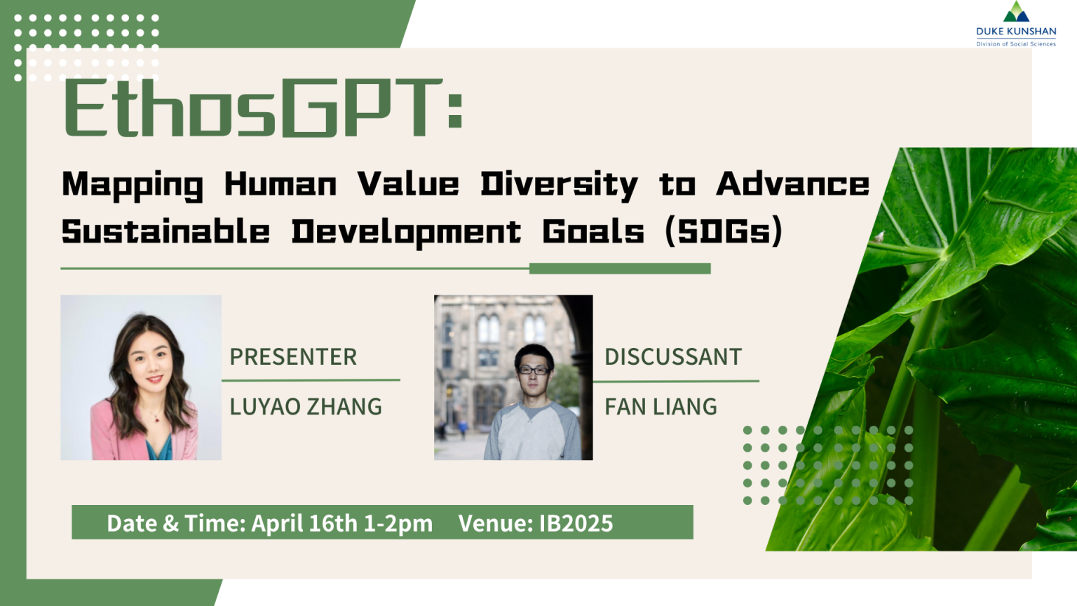 EthosGPT: Mapping Human Value Diversity to Advance Sustainable ...